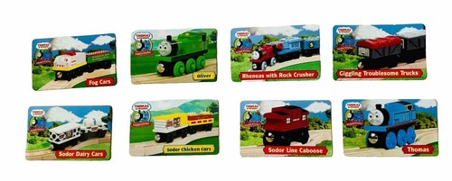 Thomas & Friends Wooden Railway Collector Cards #2 Troublesome, Oliver ...