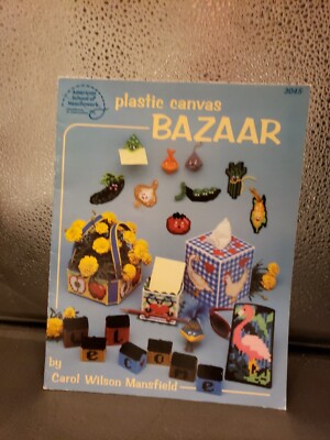 Plastic Canvas Bazaar By ASN 3045 Leaflet | eBay