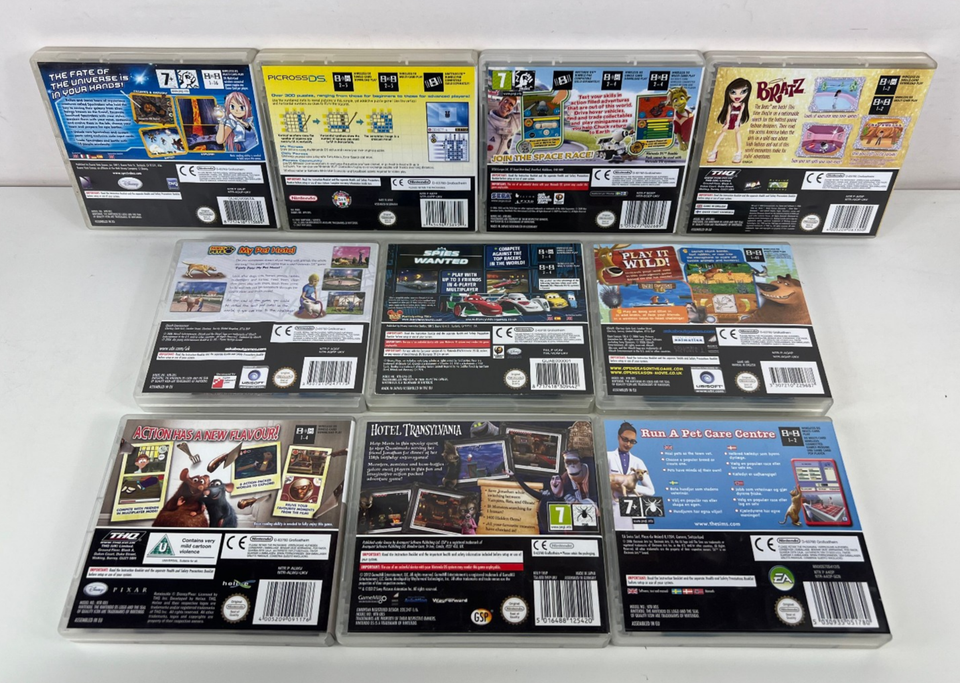 Nintendo DSi XL Console x20 Games Bundle Lot Kids Disney Sims LEGO ...