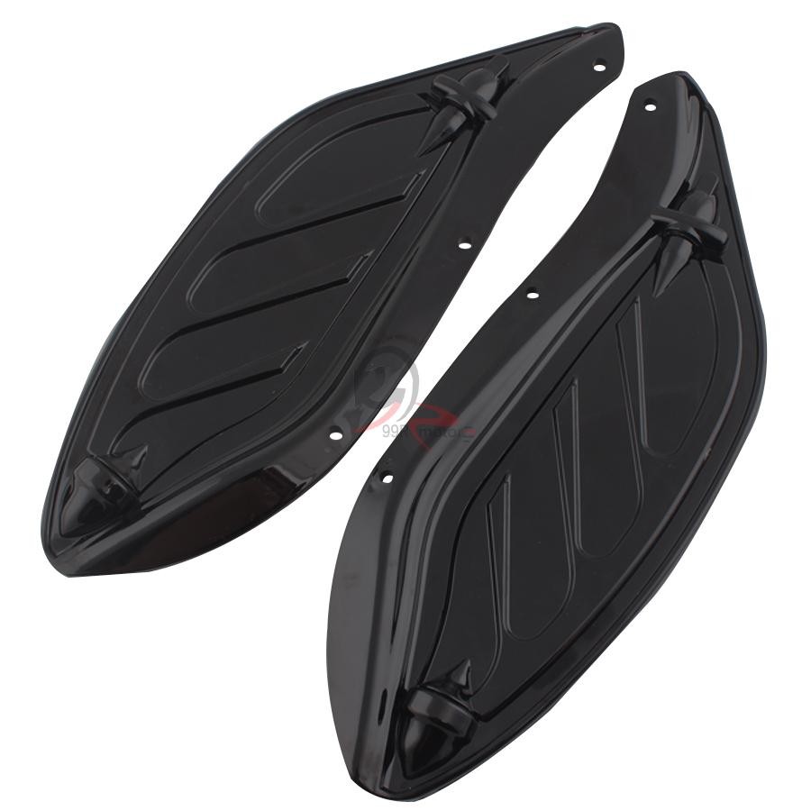 Adjustable Side Batwing Fairing Air Deflectors For Harley Touring ...