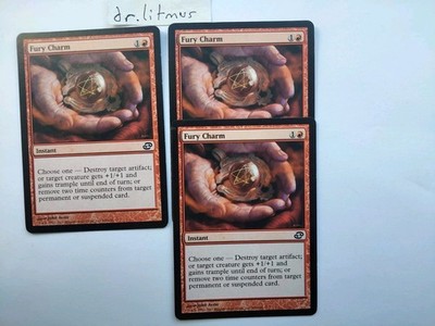 3x Fury Charm Planar Chaos MTG Great Condition | eBay