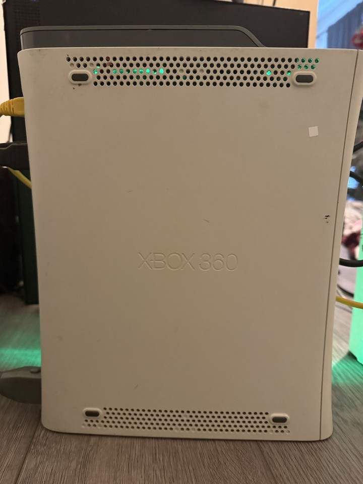 Xbox 360 White Console with LED Lighting | eBay