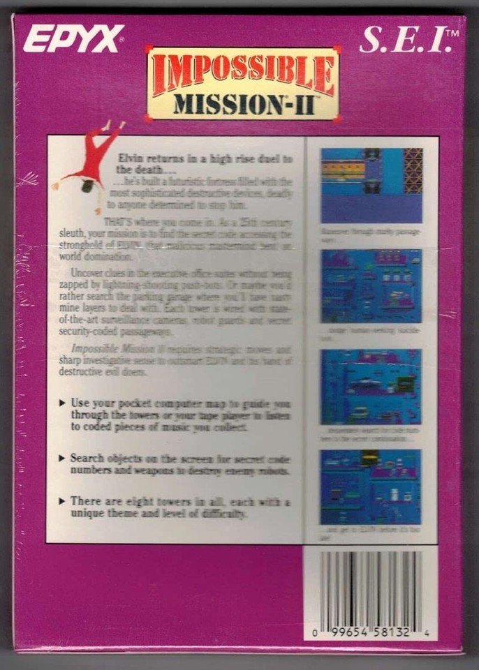 Nintendo Impossible Mission Ii - Nes (US IMPORT) GAME NEW | eBay UK