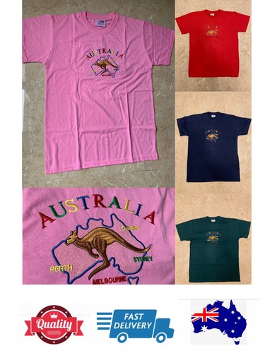 Australia Souvenir T shirt Sydney Melbourne Cairns Perth, 100% cotton ...
