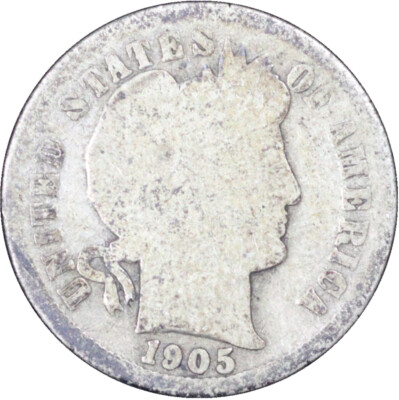 1905-O Micro O Barber Dime - Looks AG/G Details | eBay