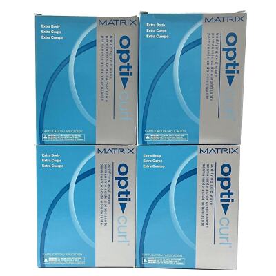 Matrix Opti Curl Bodifying Acid Wave-4 Pack | eBay