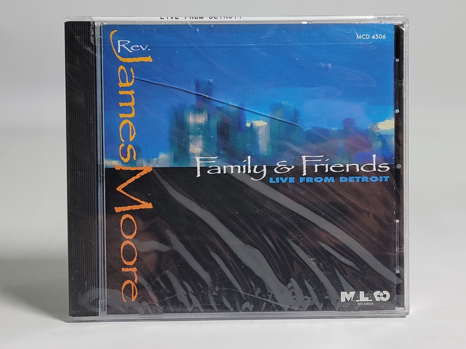 SEALED Rev. James Moore Family & Friends Live From Detroit (CD, Malaco ...