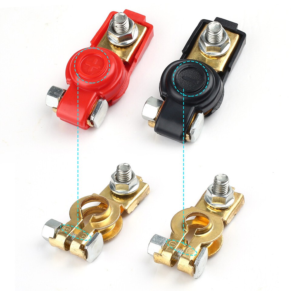 Battery Terminal Quick Connectors Heavy Duty Car Cable Terminals Top ...