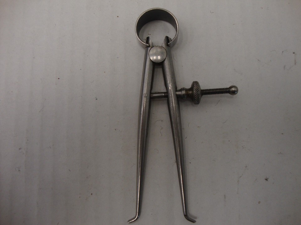 Vintage General Tool Co 3" Round Leg Inside Caliper Excellent | eBay