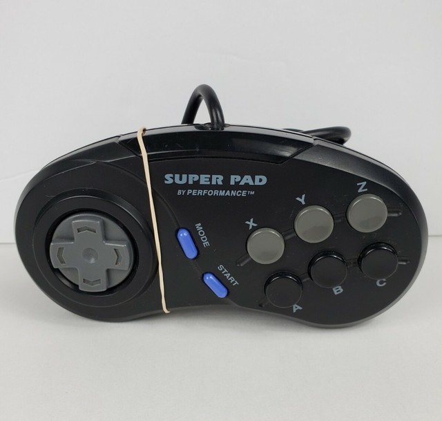 Super Pad Controller by Performance for Sega Genesis for sale online | eBay