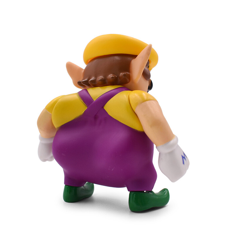 Super Mrario Bros PVC Figures Wario Waluigi Collectible Model Toy Doll ...