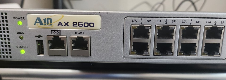 A10 Networks AX 2500 AX2500-010 Load Balancer | eBay