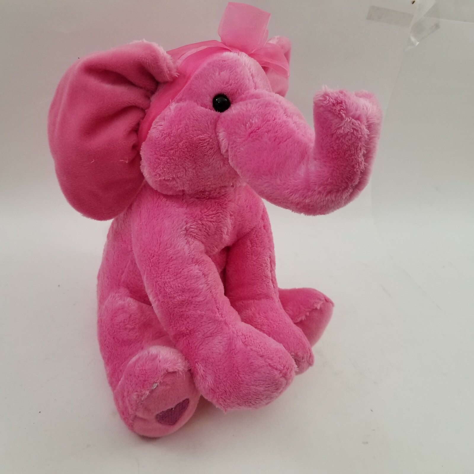 Pink Elephant Plush 10" Applause Sweethearts Candy Hearts Valentines ...