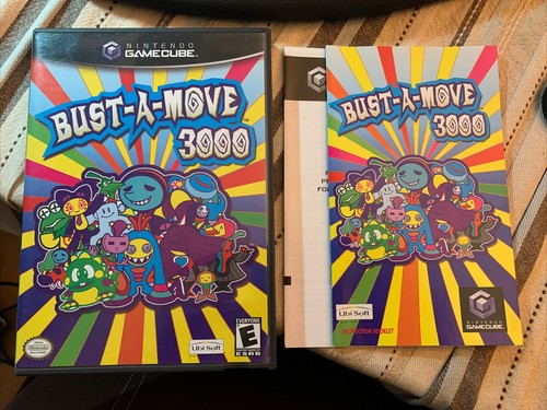Bust-A-Move 3000 (Nintendo GameCube, 2003) *RARE* NO DISK - CASE ...