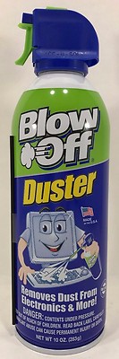 Blow Off - Duster - Can of Air Removes Dust and Debris Canned Air - 10 ...