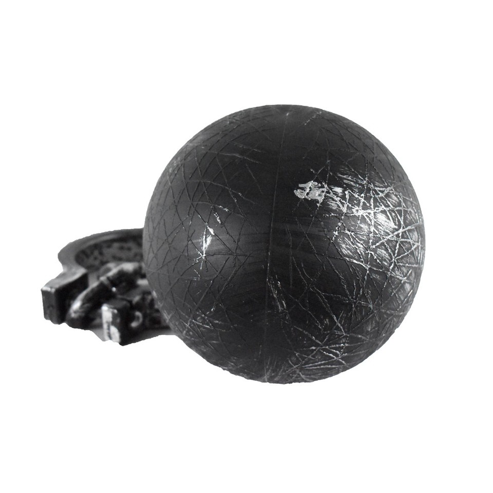 Jumbo Ball & Chain Prop w/ Ankle Wrist Cuff Halloween Bachelor Wedding ...