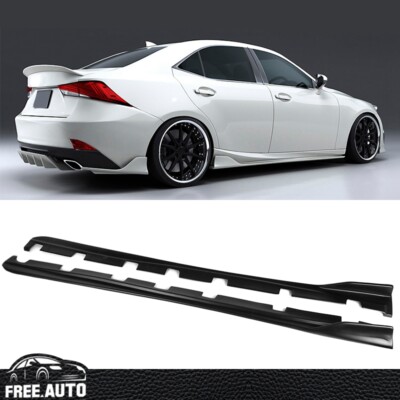 Fits 14-20 Lexus IS250 IS300 IS350 IS200T Side Skirts AR Style Matte ...