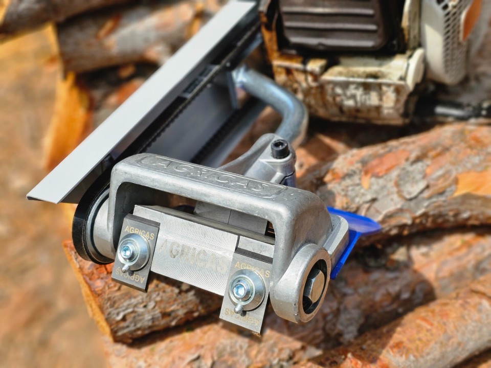 AGRICAS AGT005 Chainsaw Debarker, Log Peeler, and Tree Debarker, STIHL ...