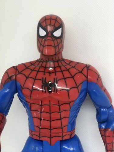 1994 Toy Biz Marvel WEB HANGING SPIDER-MAN 10" Deluxe Action Figure ...