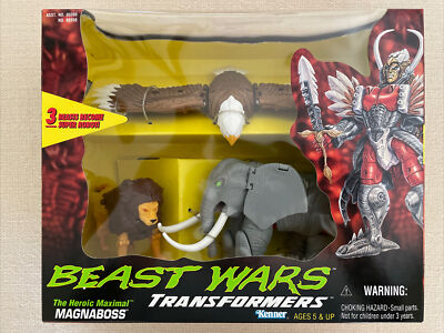 Hasbro Beast Wars Transformers Magnaboss Combiners Action Figures ...