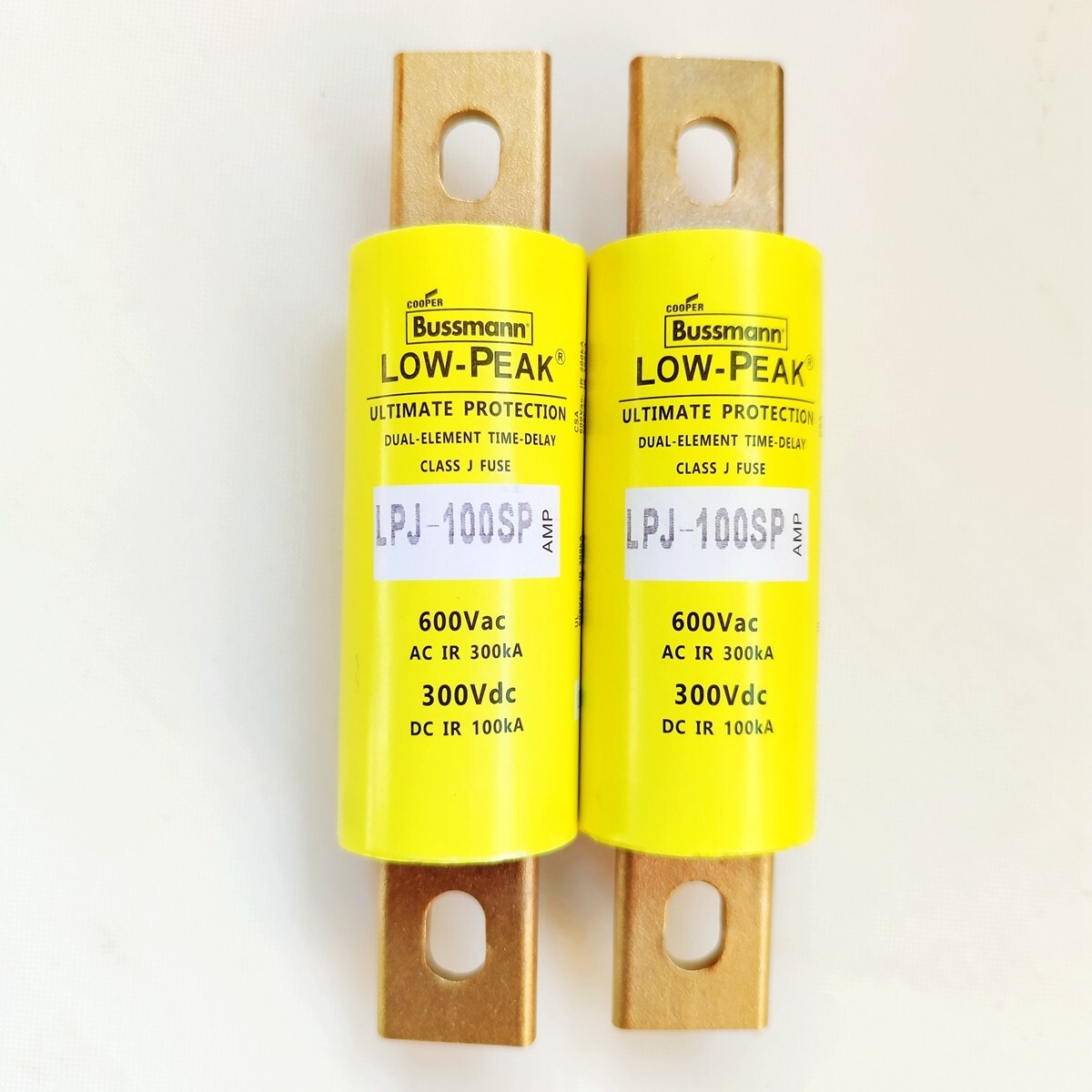 Bussmann Lpj100sp Low Peak Class J Time Delay Fuse Qty New Bussmann