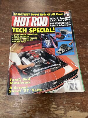 HOT ROD MAGAZINE FEBRUARY 1993 TECH SPECIAL | eBay
