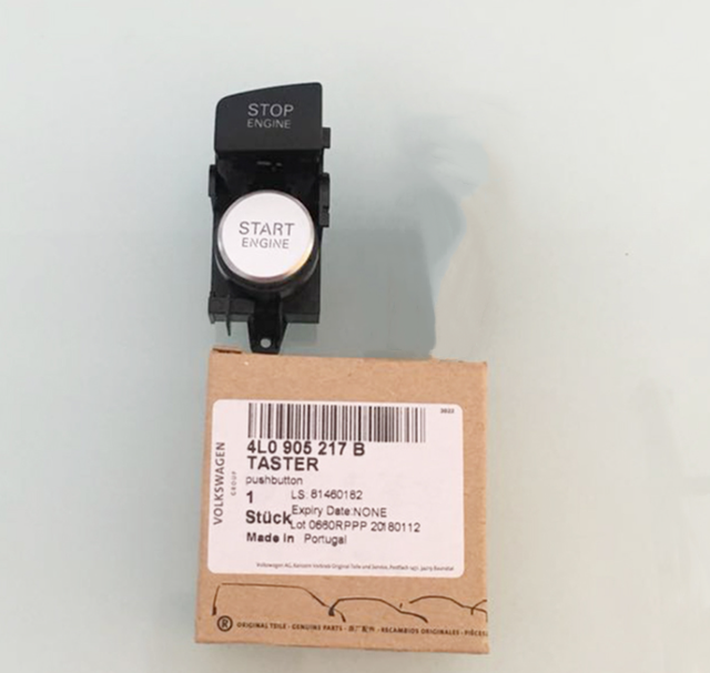 Audi Q7 Start Stop Engine Switch Button Black 2010 - 2015 OEM ...