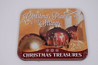 Christmas Piano and Strings: Christmas Treasures, Various Artists (2 CD ...