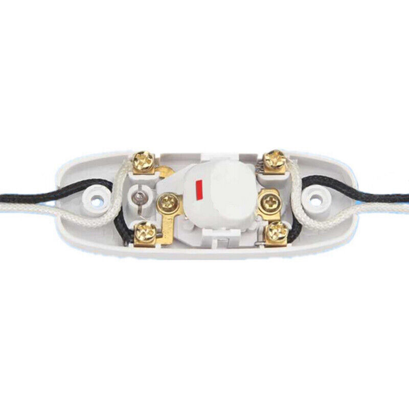4Pcs /8Pcs 240V 10A Inline ON/OFF Button Table Lamp Desk Light Cord ...