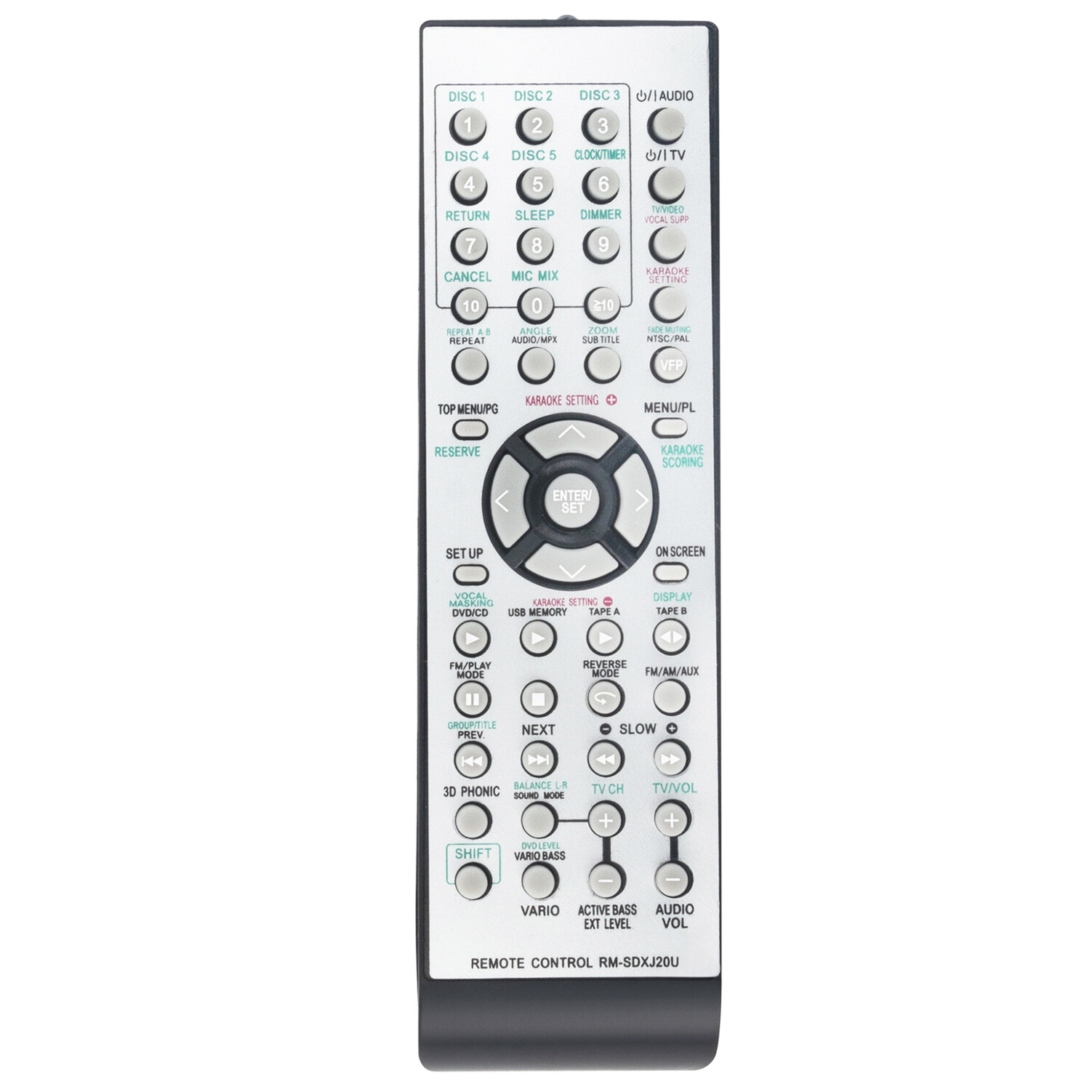 RM-SDXJ20U Replace Remote for JVC DX-J21 CA-DXJ36 CA-DXJ11 CA-DXJ30 ...
