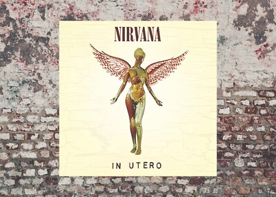 NIRVANA IN UTERO ALBUM COVER POSTER/PRINT ART A133 | eBay