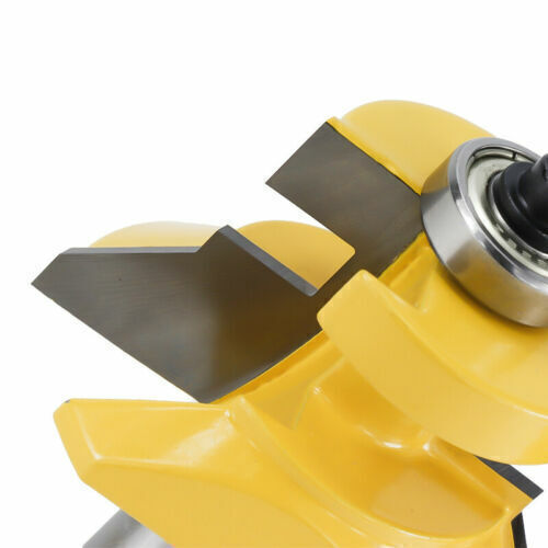 1/2 Shank Tenon Joint Cutter Router Bit V Shape Groove & Matched Tongue ...