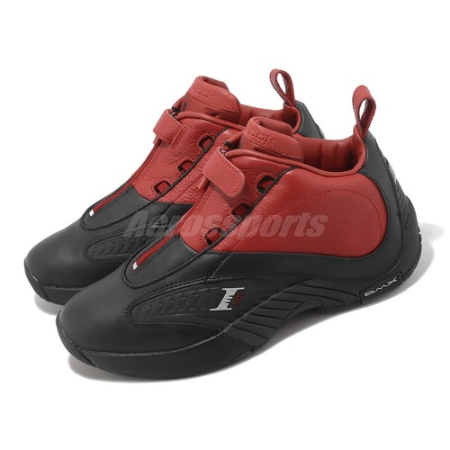 Reebok Answer IV Allen Iverson Flash Red Black Men Basketball Shoes ...