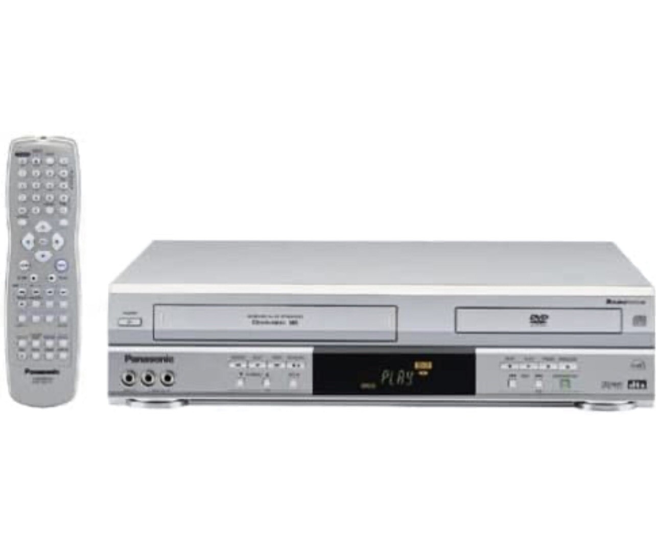Panasonic PV-D4743S VCR DVD Combo 4 Head Player w/VHS Tapes -No remote ...