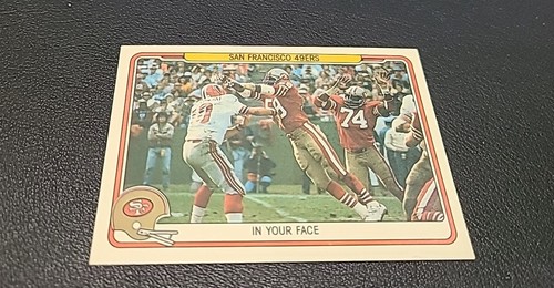 1982 Fleer Football In Your Face . #50 | eBay