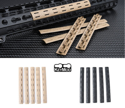 5 PCS 5.5" Rail Panel Cover For Keymod Slot Covers Snap-in Panel Strip ...