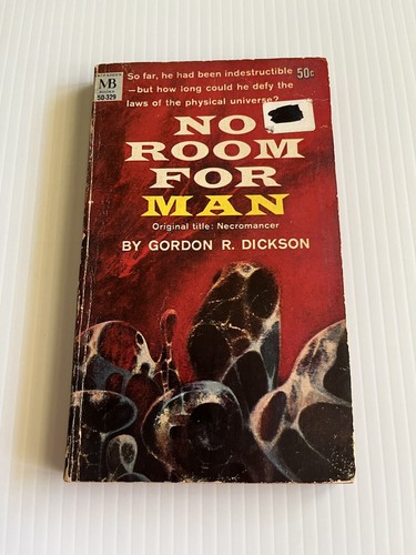 Gordon R. Dickson ~ No Room For Man (aka NECROMANCER) Vintage 1966 MB ...
