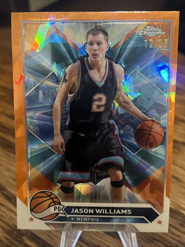 2024 Topps Chrome Sapphire Basketball Jason Williams orange /25 | eBay