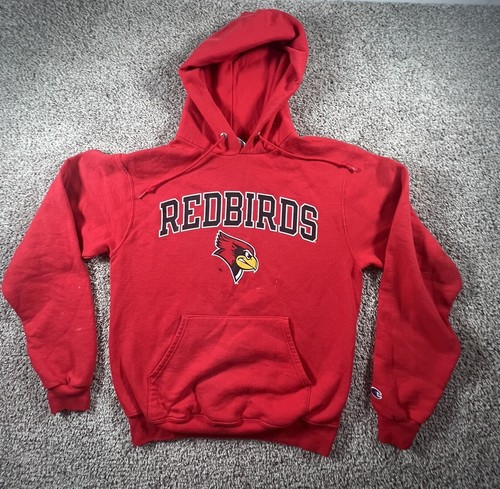 Champion Illinois State Red Birds Eco Fleece Sweatshirt Adult Small Red ...