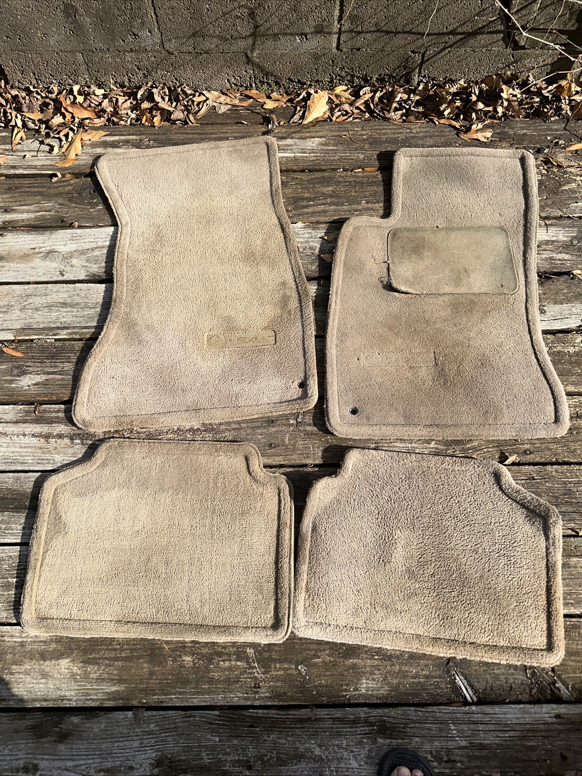LEXUS SC300 SC400 Set Of Front Logo Floor Mats Fits 92 93 94 95 96 97 ...