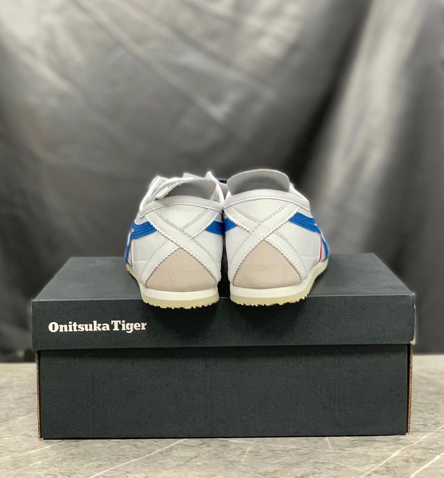 Onitsuka Tiger MEXICO 66 1183C102 100 White/Blue Classic Unisex ...