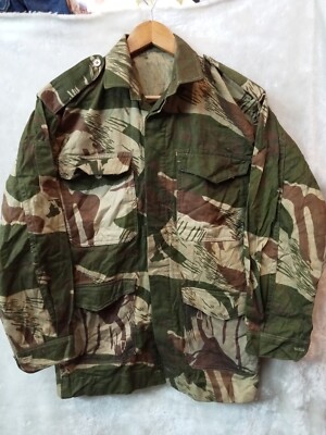 Rare Pakistani Brush Camouflage Denison Smock 1970's SSG Jump Jacket NOS | eBay