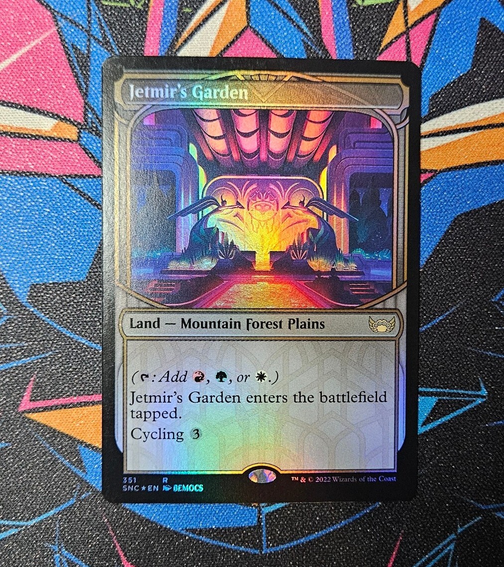 Jetmir's Garden NM Showcase Foil MTG Streets Of New Capenna SNC ...