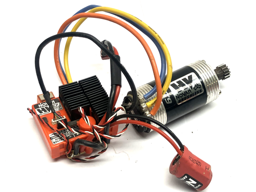 NOVAK HV PRO ESC 6.5T Brushless Motor Combo w Pinion Gear GV-1 | eBay