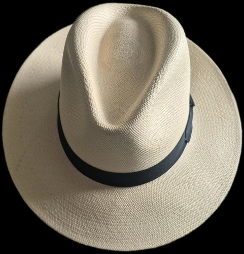 SCALA Genuine Handmade Panama Hat Medium (7-7 1/8) NWT Original Dorfman ...