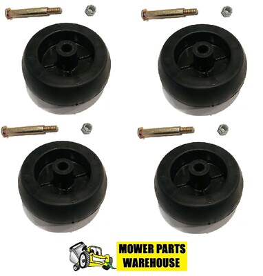 4 NEW REPL DECK WHEEL KITS CUB CADET 753-04856 734-3058 HUSTLER 031997 ...