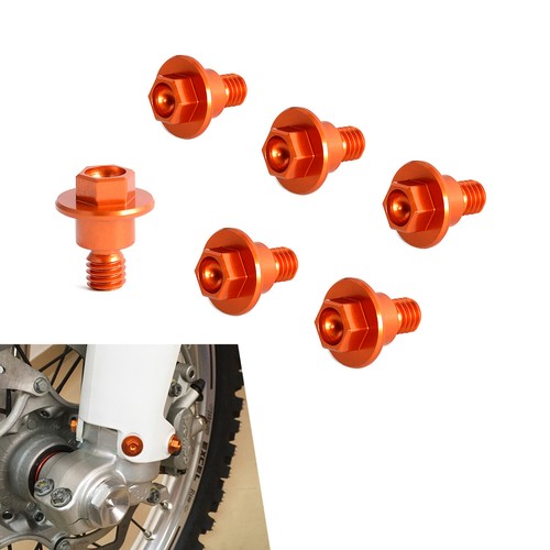 Front Fork Guard Bolts Screw For KTM 125-530 SX SXF XC XCF EXC EXC-F ...