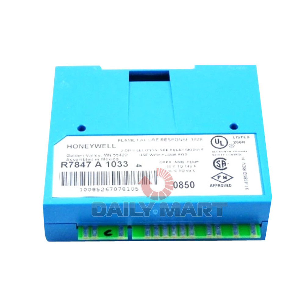 New In Box HONEYWELL R7847A1033 Control Box Combustion Program Burner ...
