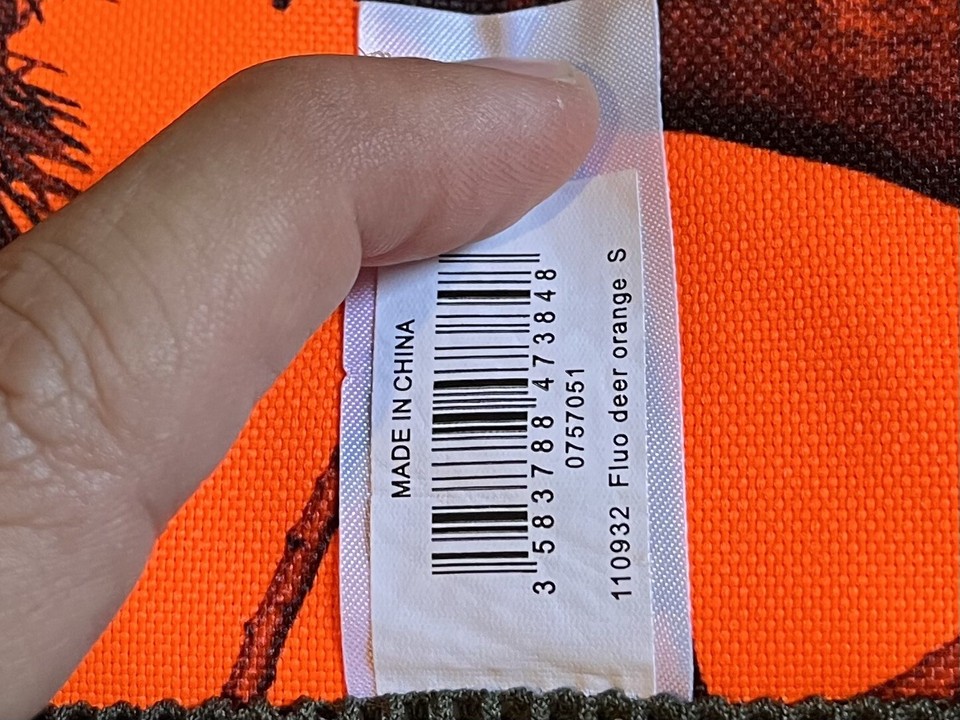 Decathlon Solognac Supertrack 300 Hunting Jacket Men’s Small Orange ...