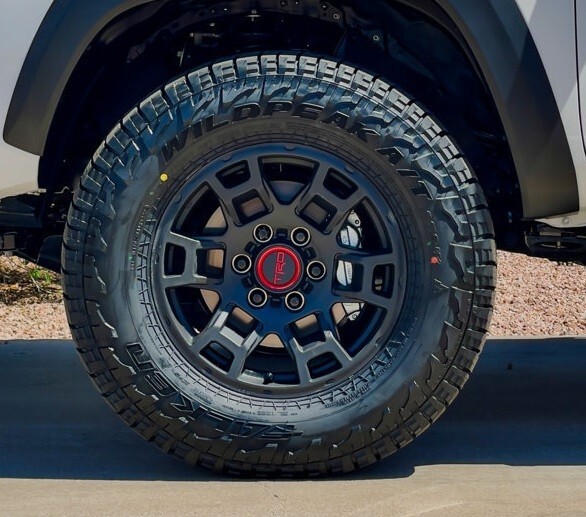 1 New OEM 17" Black Toyota TRD Pro Wheels Toyota Tacoma, 4Runner, FJ ...